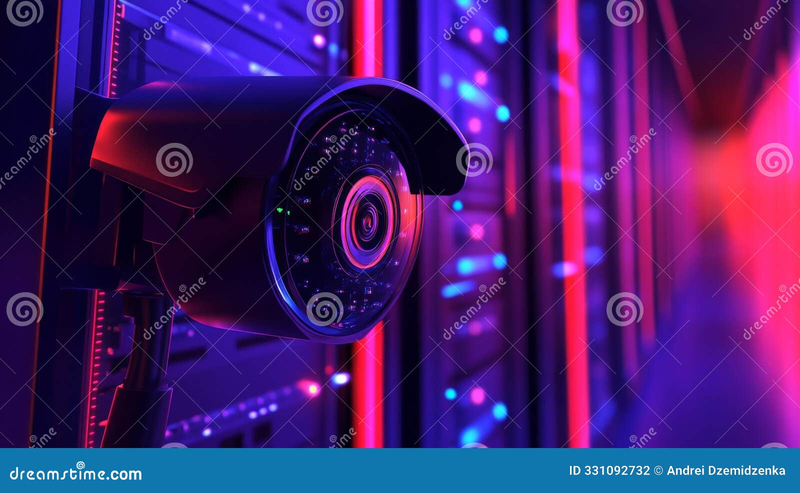 Monitoring An Abstract Digital Network With A Futuristic Surveillance ...