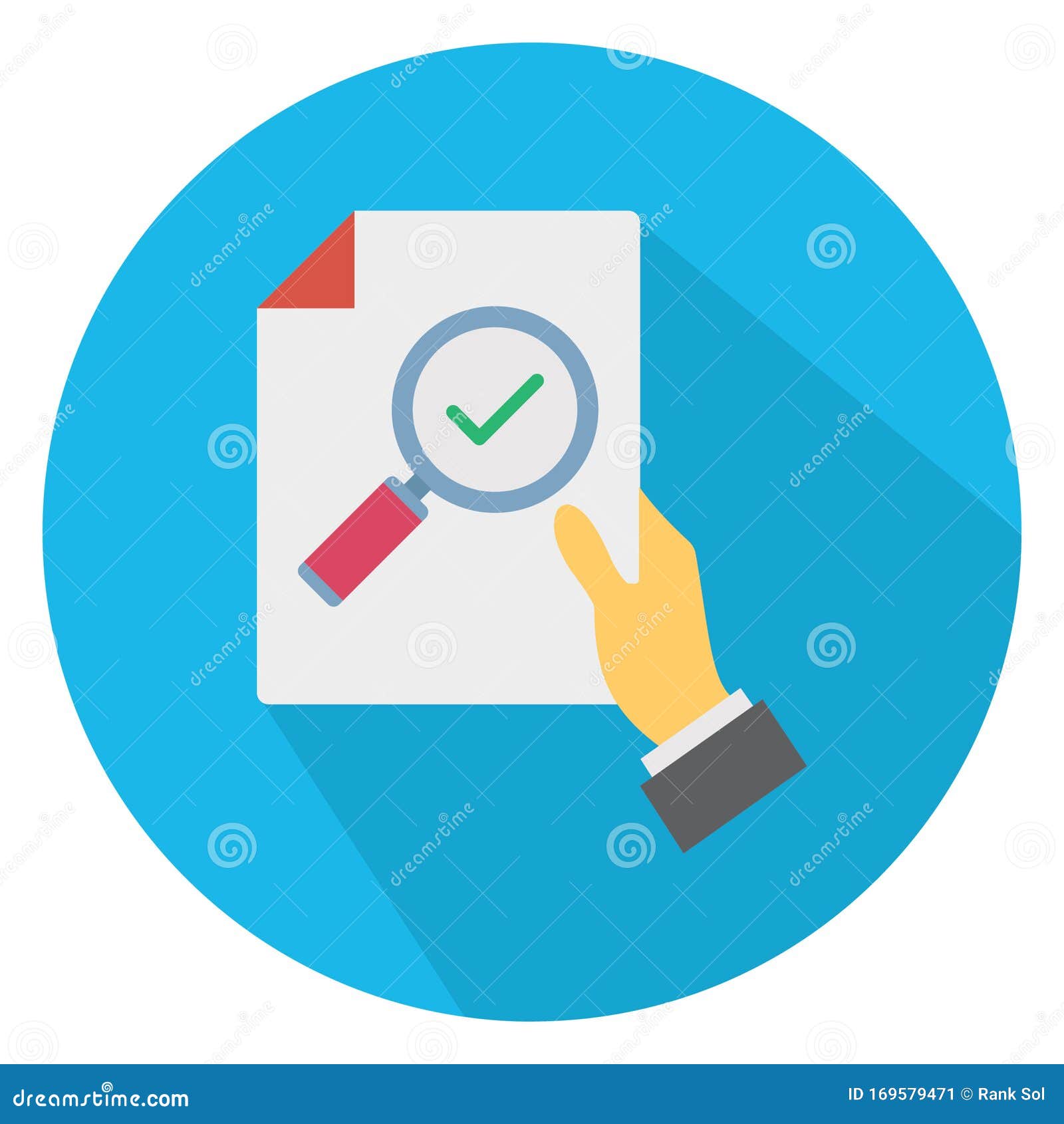 Monitoring Report, Personal Development Color Vector Icon Which Can ...