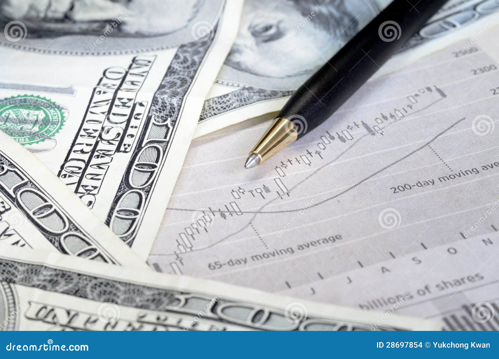 Monitoring the Stock Market Performance Stock Photo - Image of capital ...