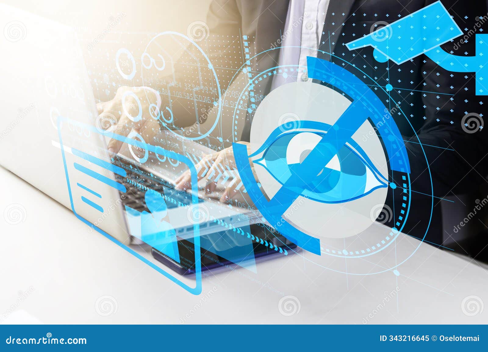 Monitoring and Tracking Work Status and Personal Information Stock ...