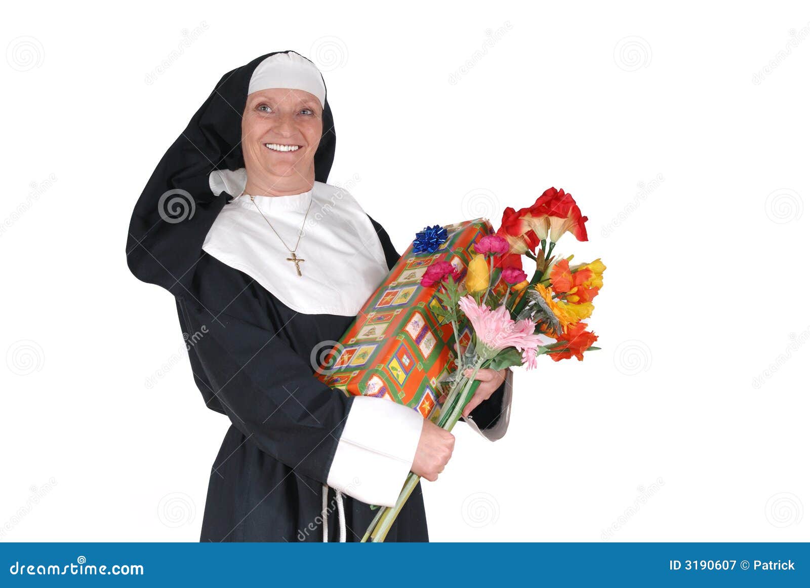 Monja Del Cumpleaños, Hermana Imagen de archivo - Imagen de ...