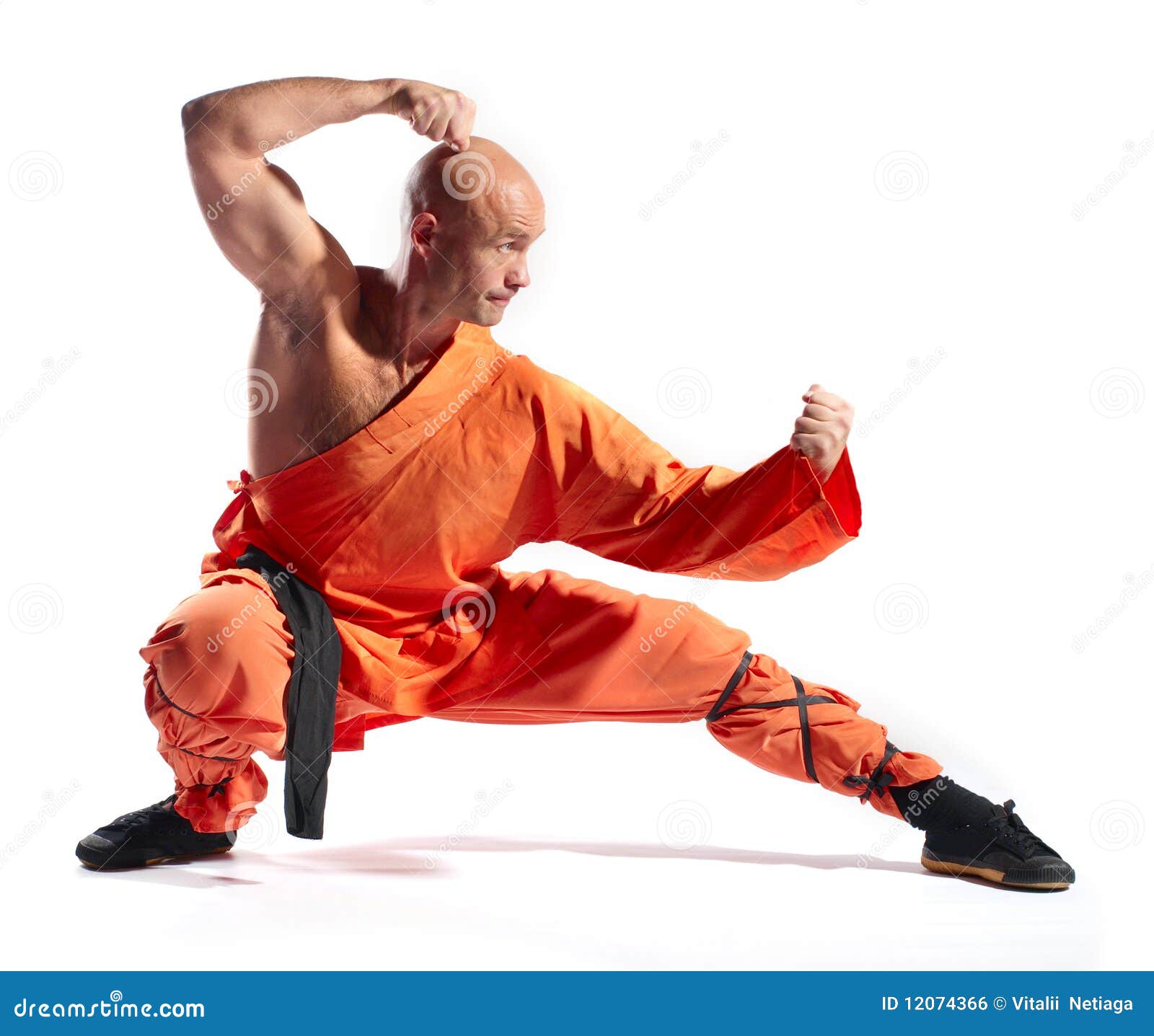Monje Del Guerrero De Shaolin Foto de archivo - Imagen de lucha ...