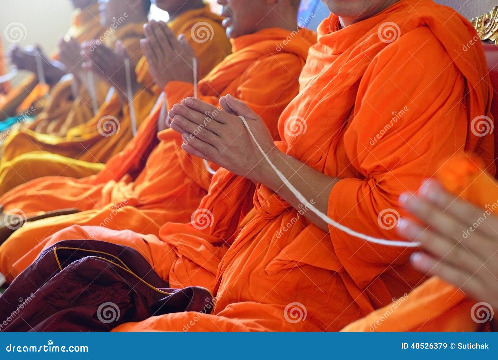 Monjes De Los Rituales Religiosos Imagen de archivo - Imagen de rezo ...