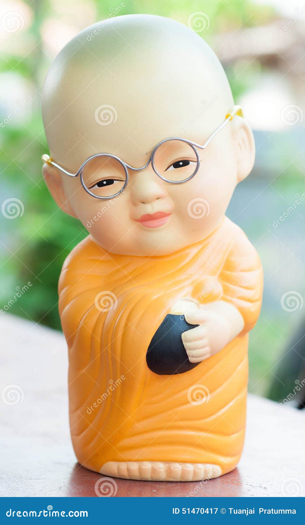 Monk doll stock image. Image of introspection, faith - 51470417