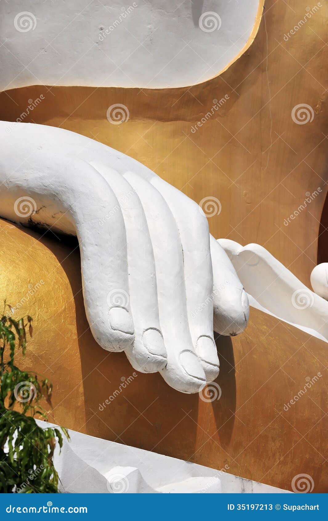 Monk hand statue stock image. Image of religion, calm - 35197213