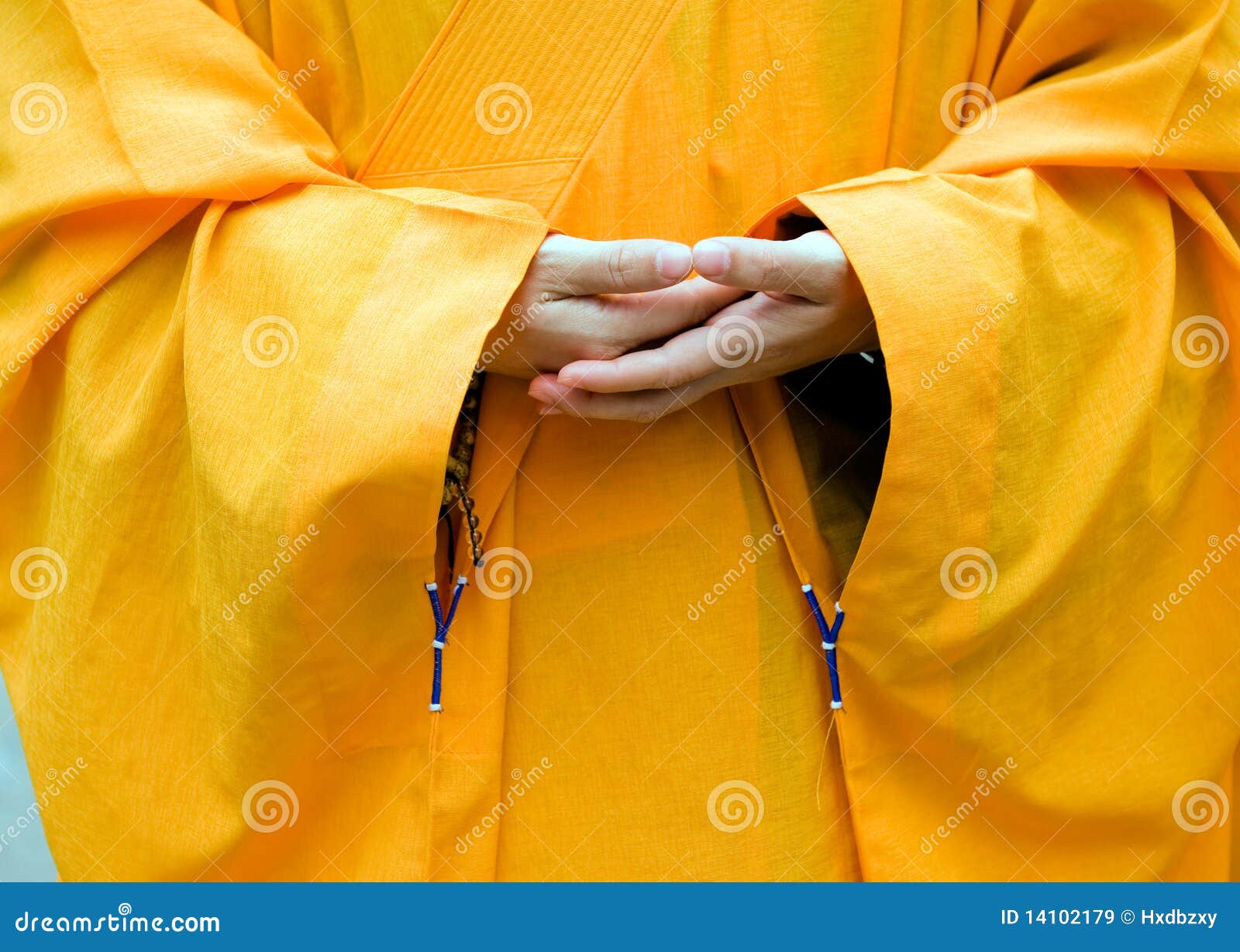 Monk hands stock image. Image of body, china, cloth, asia - 14102179