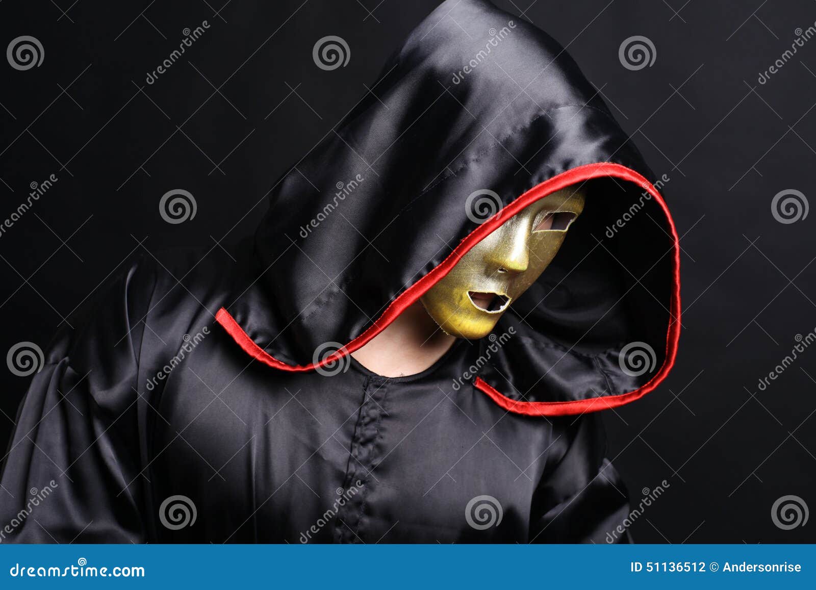 Monk mystical mask stock photo. Image of black, magic - 51136512