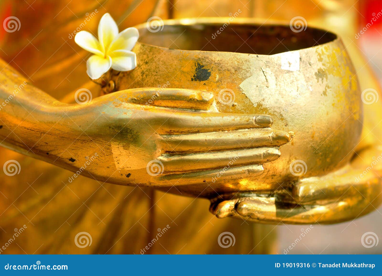 Monk s alms bowl stock photo. Image of alms, temple, symbol - 19019316