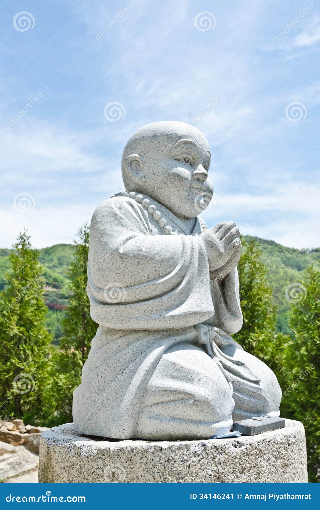 Monk Statues in the Temple. Stock Image - Image of dragon, taiwan: 34146241
