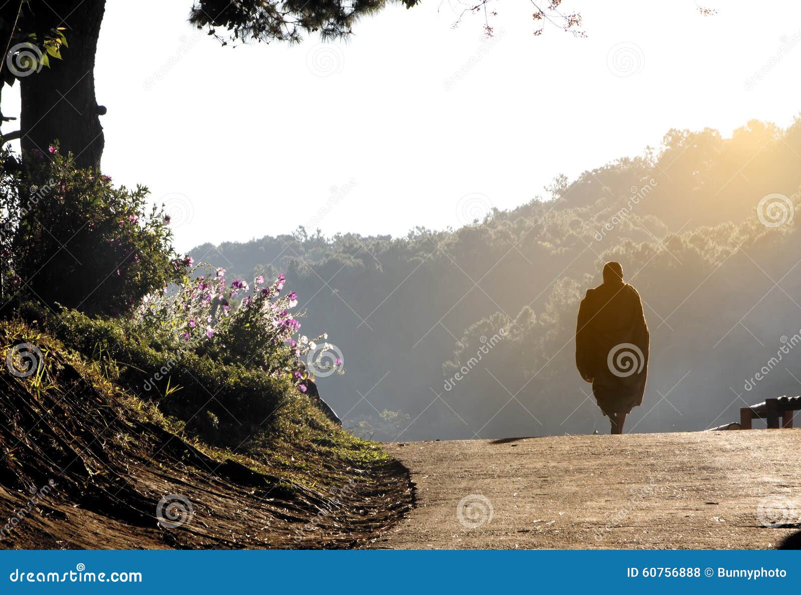 The Monk Walking In The Chong Sheng Temple Editorial Photo ... The Monk Walking In The Chong Sheng Temple Editorial Photo ...