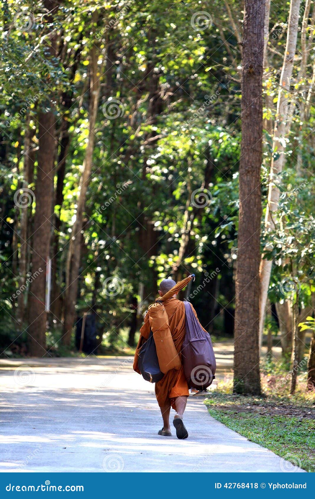 Monk editorial stock photo. Image of buddha, street, monk - 42768418