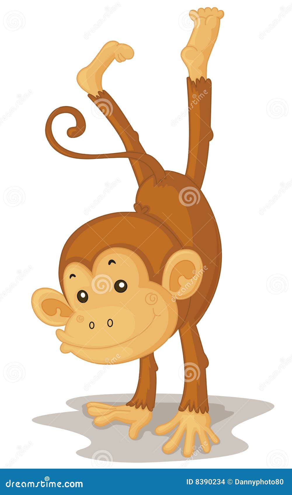 Curly Monkey Stock Illustrations – 111 Curly Monkey Stock Illustrations ...