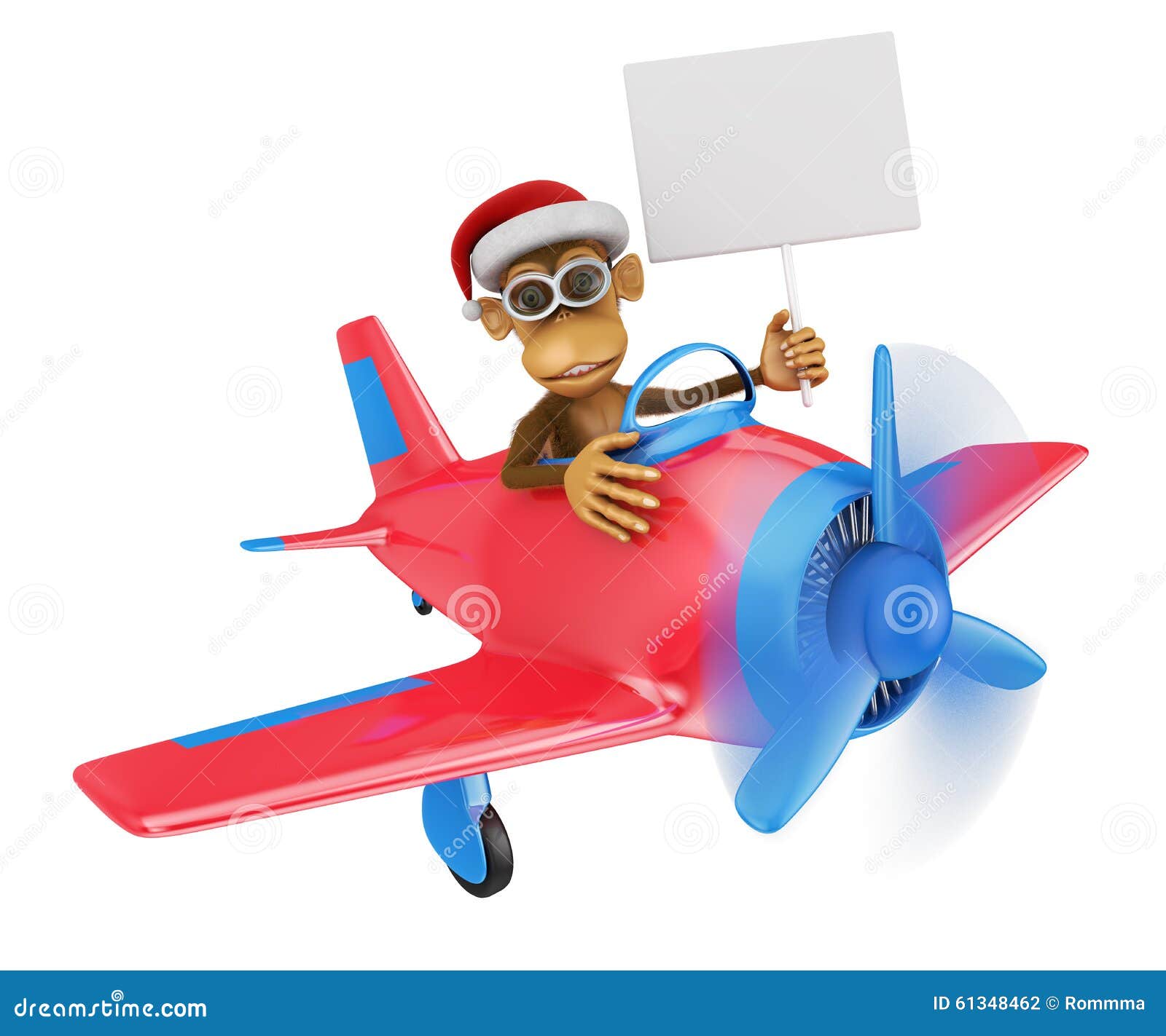 Monkey in airplane stock illustration. Illustration of aviation - 61348462
