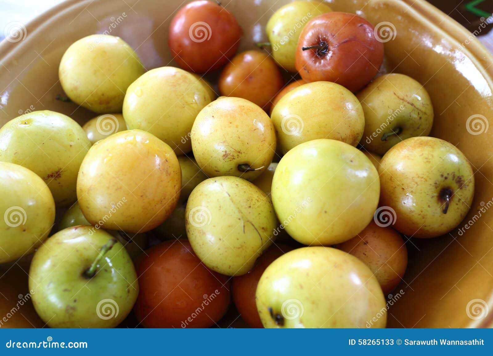 Monkey apple fruit stock image. Image of health, monkey - 58265133