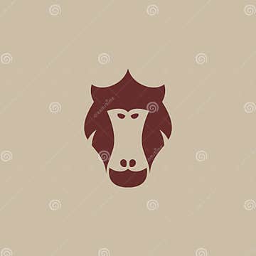 Monkey Baboon Logo. Monkey Icon Stock Vector - Illustration of icon ...