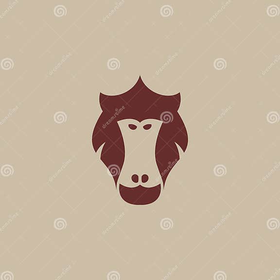 Monkey Baboon Logo. Monkey Icon Stock Vector - Illustration of icon ...