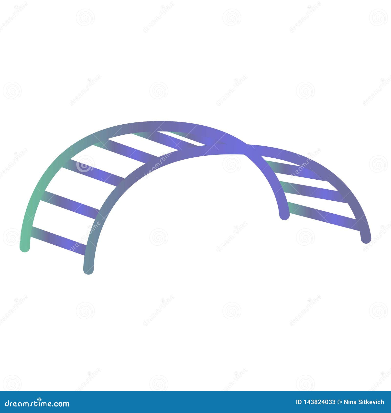 Monkey Bars Icon, Cartoon Style Stock Vector - Illustration of crowd ...