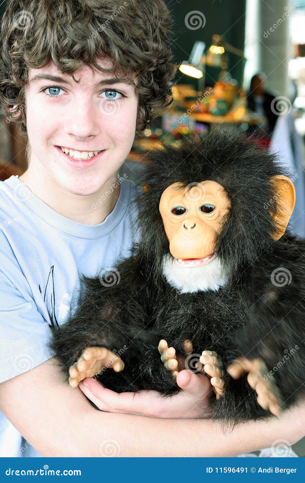 Monkey boy stock image. Image of person, adolescent, eyes - 11596491