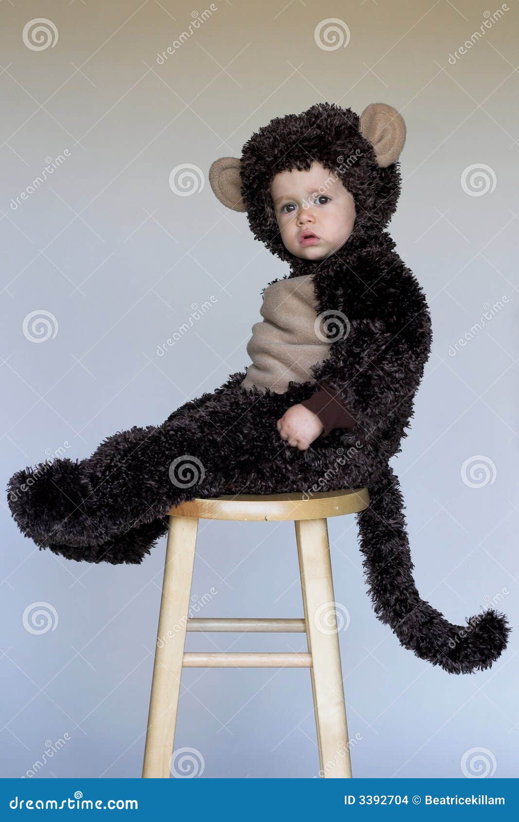 Monkey Boy stock photo. Image of priceless, holiday, brown - 3392704