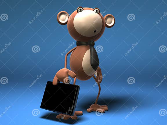 Monkey business stock illustration. Illustration of suit - 3130650