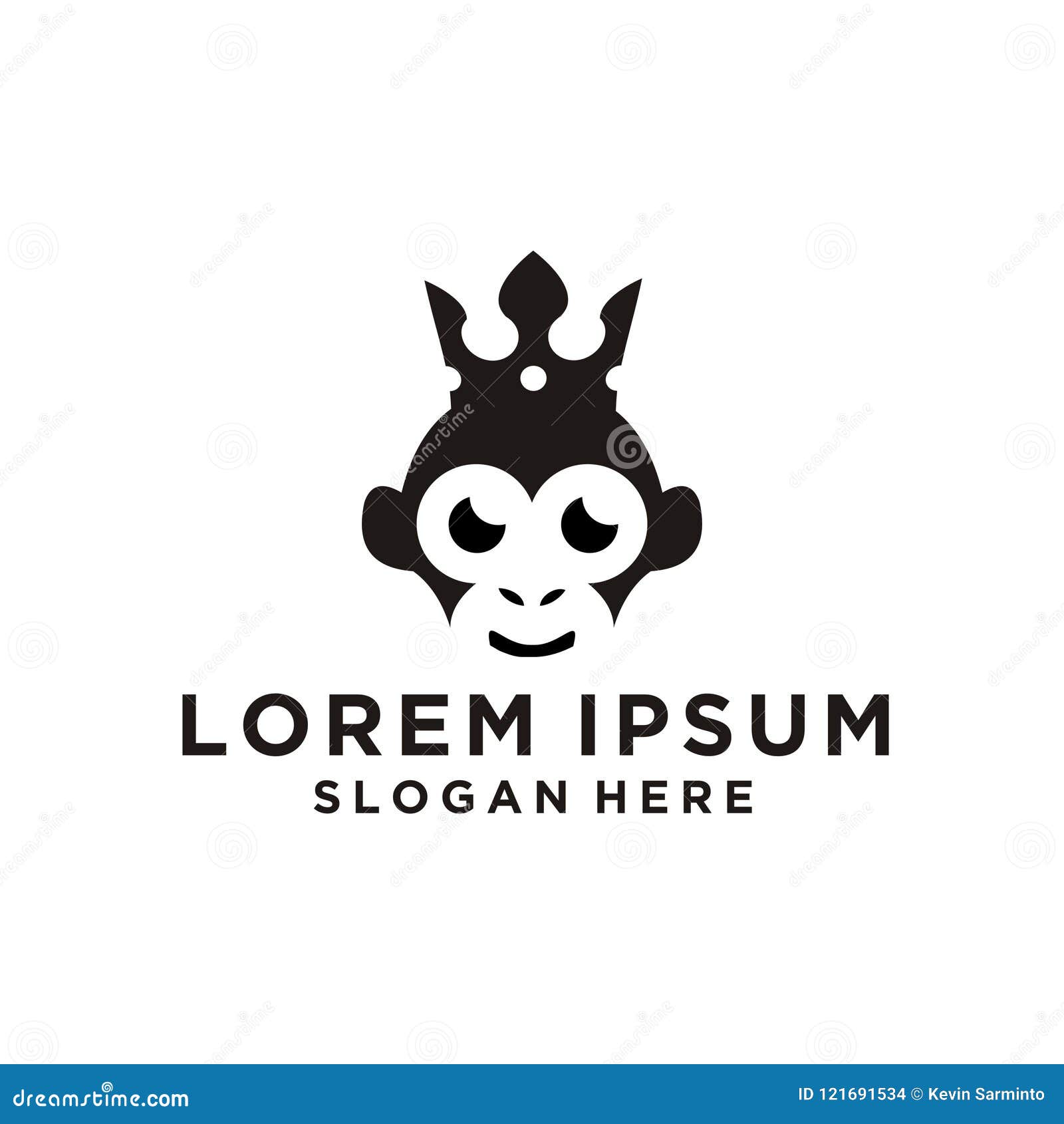 Monkey business logo stock vector. Illustration of design - 121691534