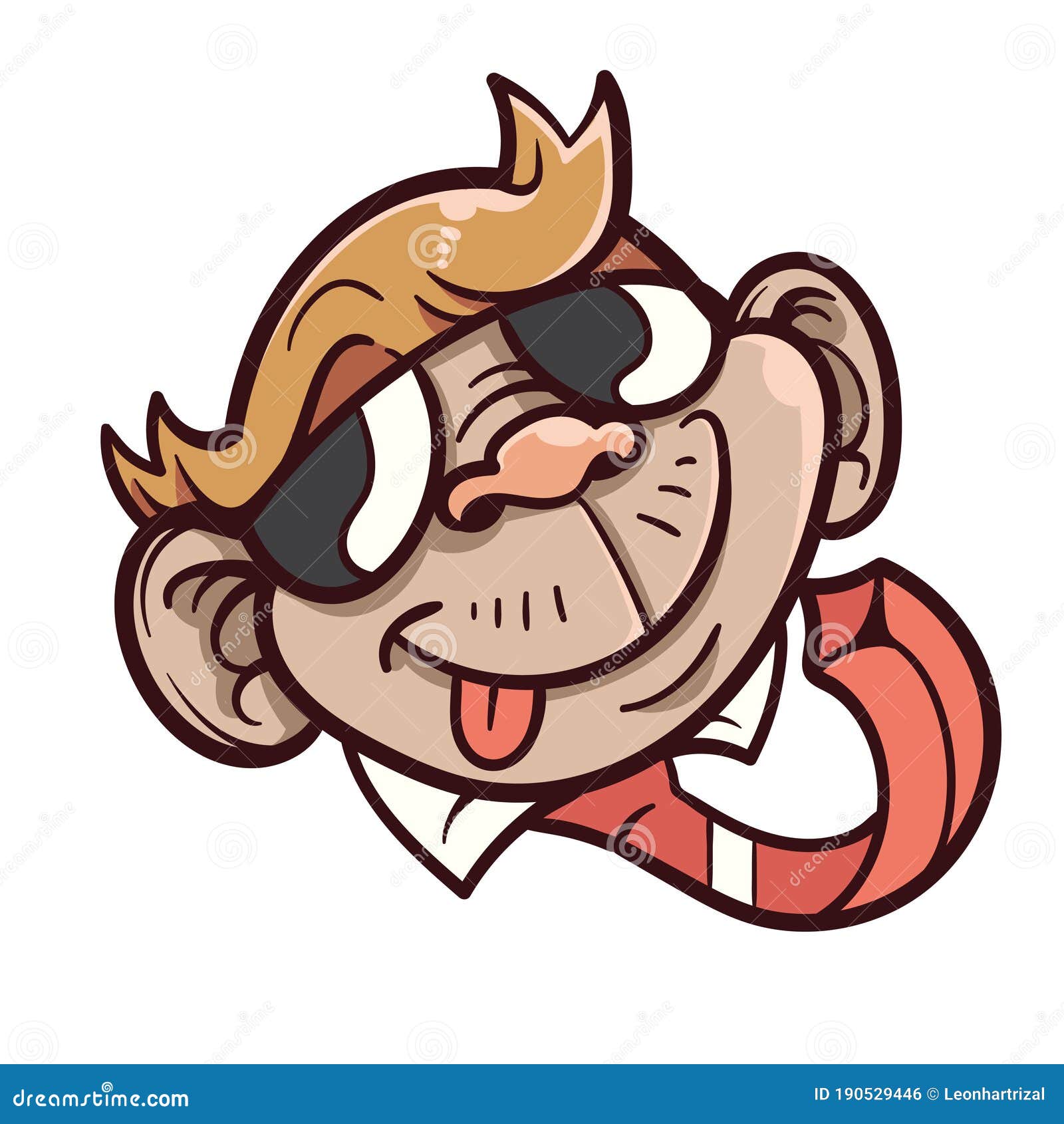 Monkey business logo stock vector. Illustration of logo - 190529446