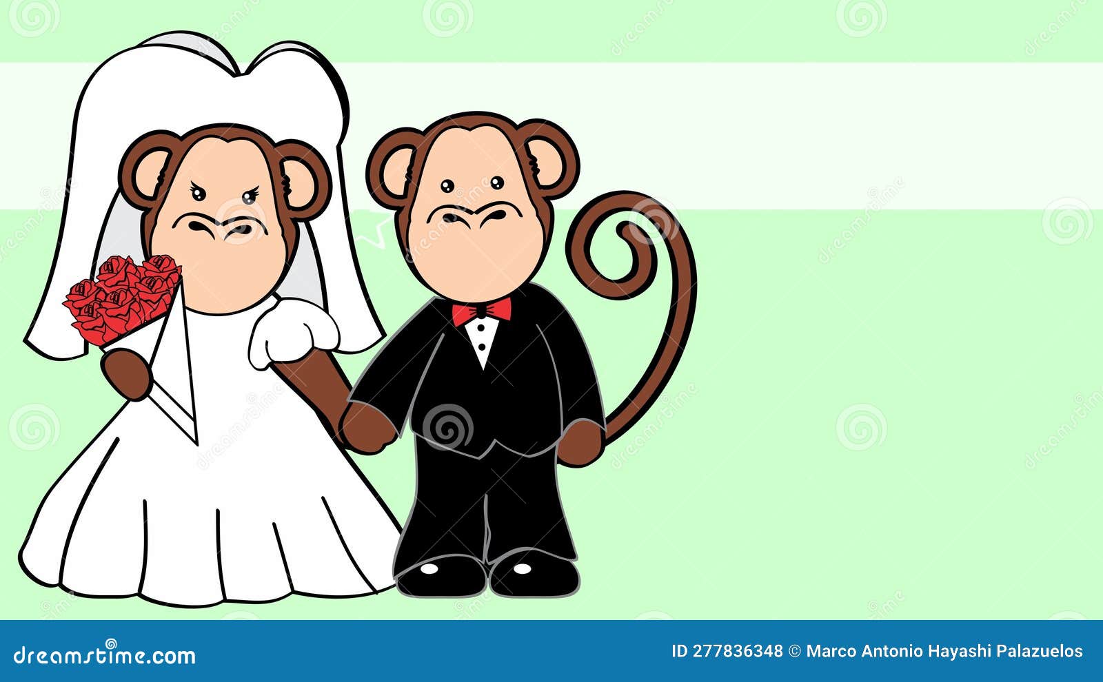 Pig Married Cartoon Background | CartoonDealer.com #48229115