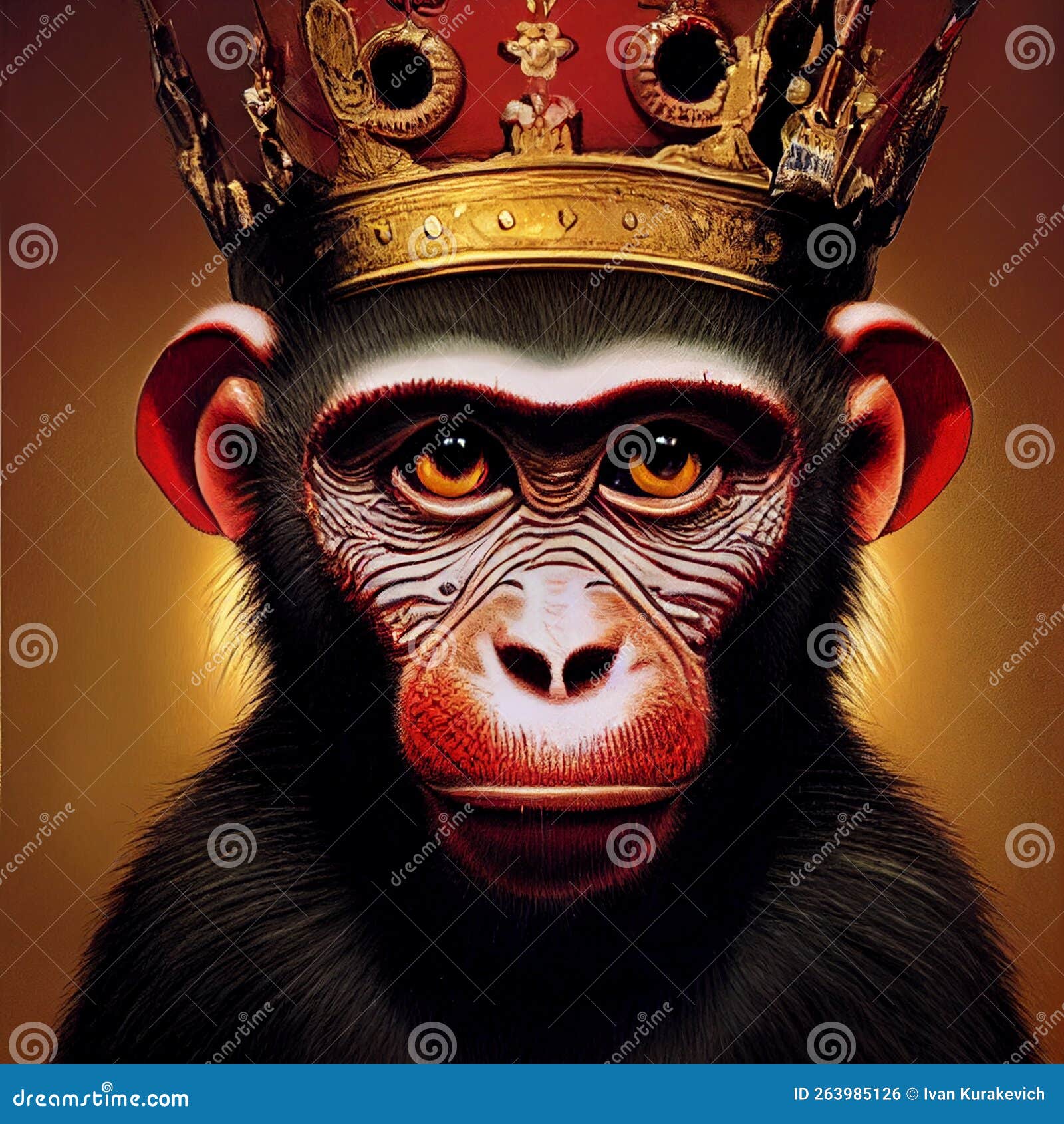 Monkey in a Crown. a Concept on the Topic of Absurd Politics or ...