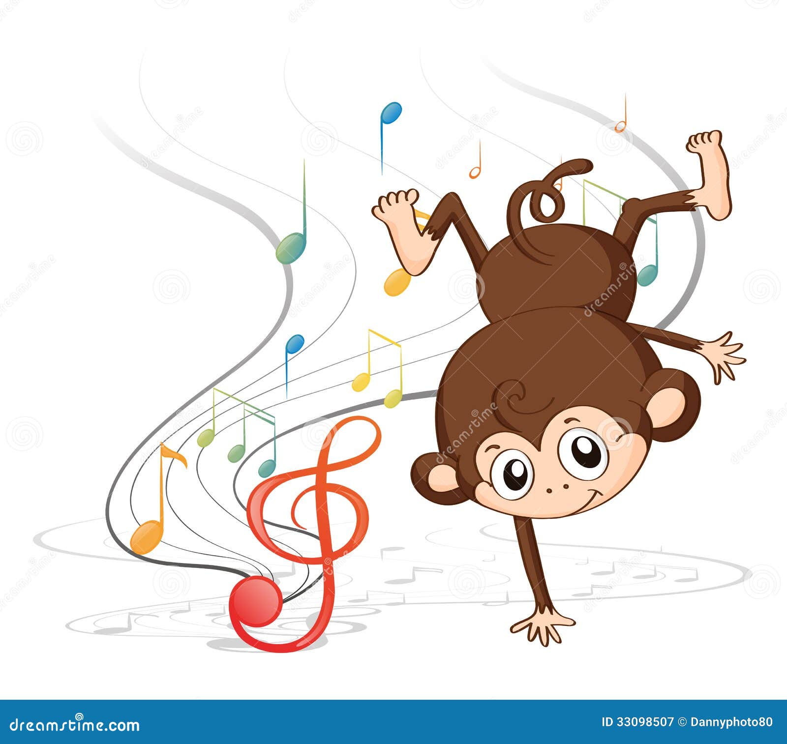Monkey Dancing Stock Illustrations – 876 Monkey Dancing Stock ...