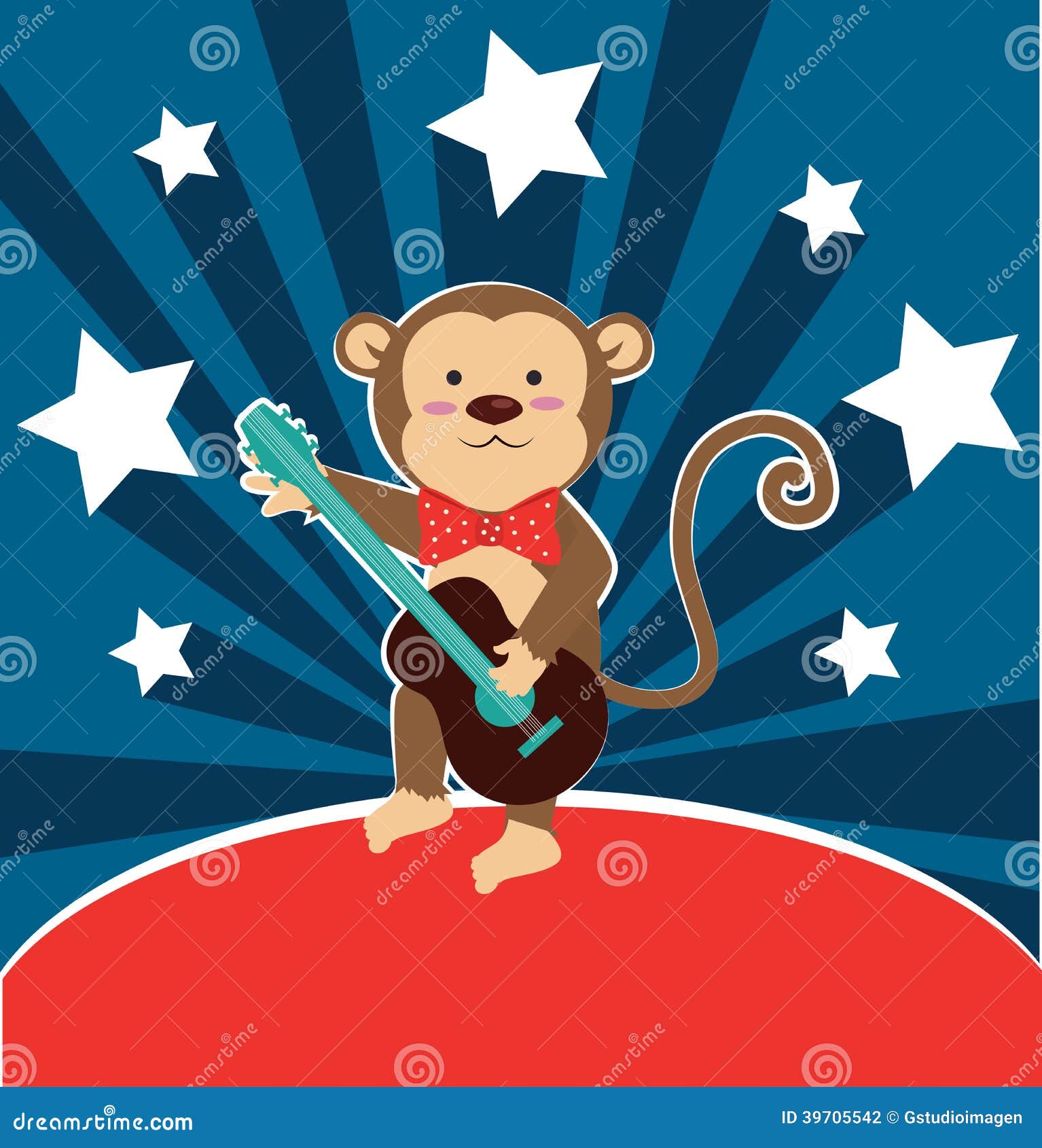 Monkey design stock vector. Illustration of character - 39705542