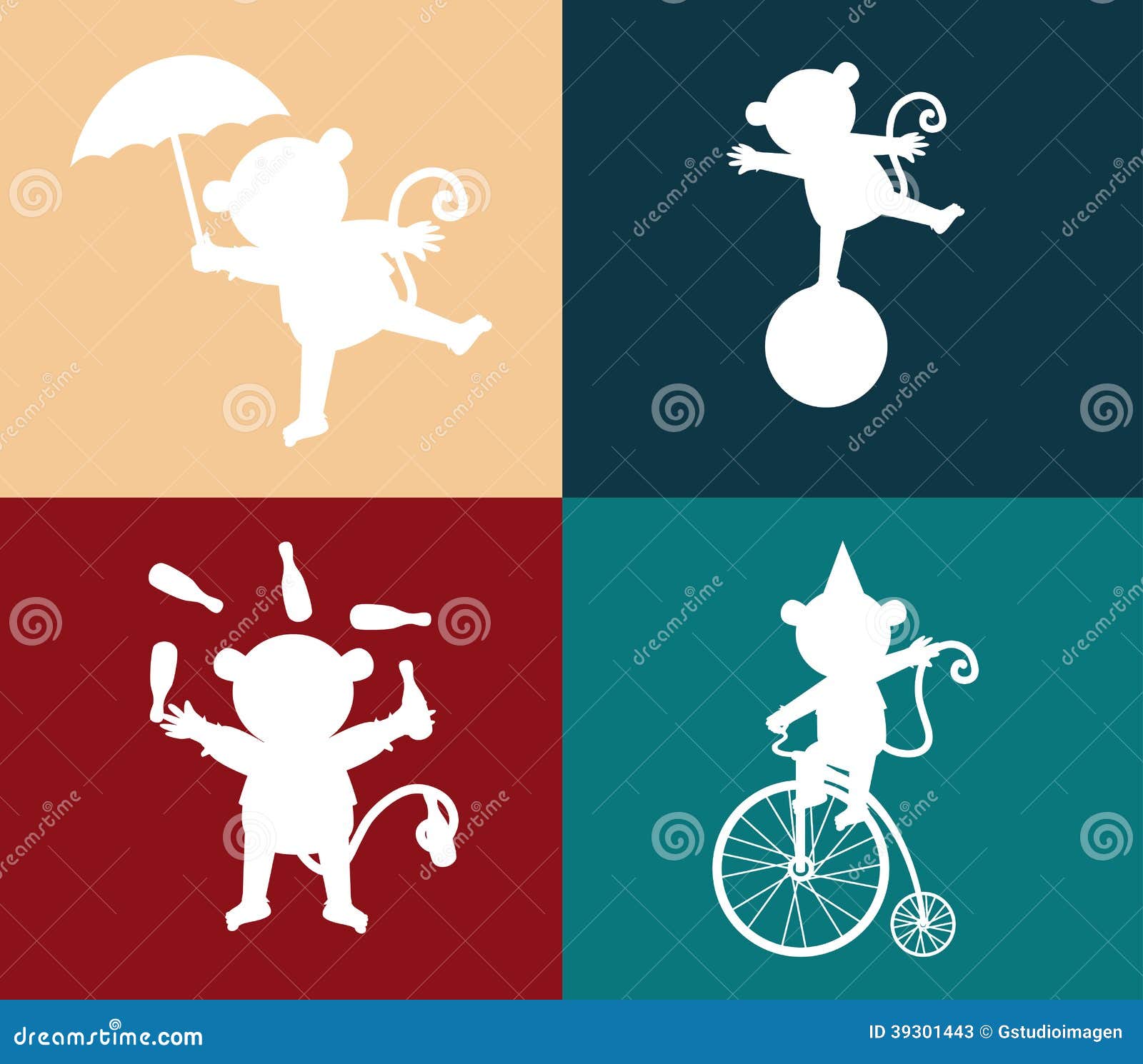 Monkey design stock vector. Illustration of cheerful - 39301443