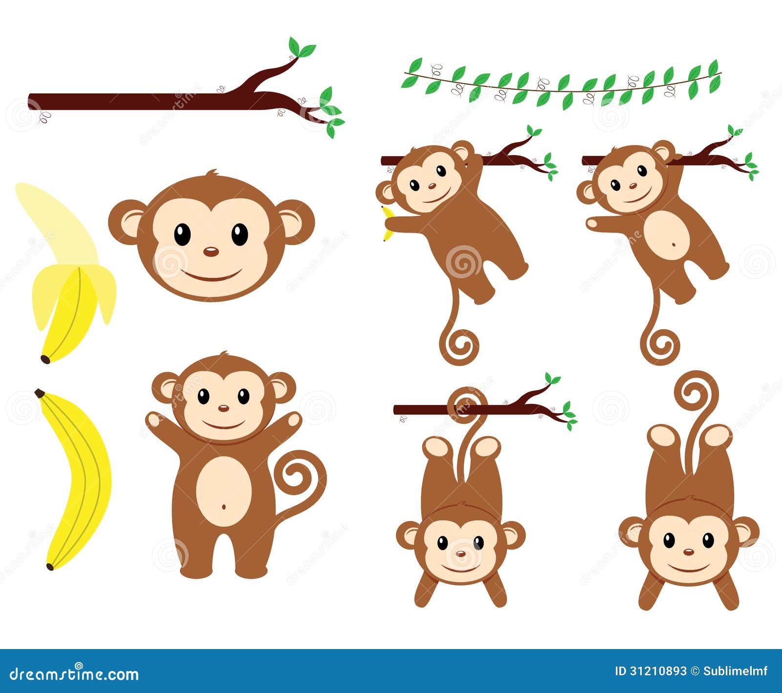 Monkey Designs Stock Illustrations – 426 Monkey Designs Stock ...