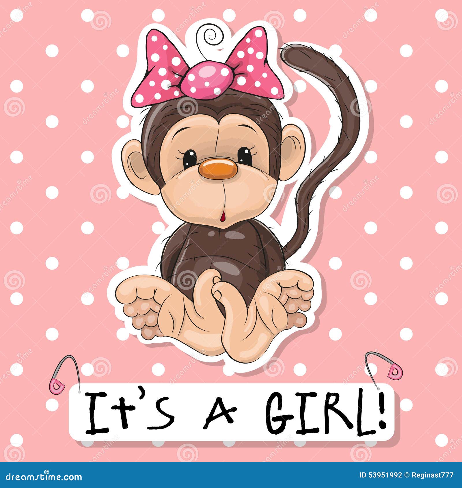 Monkey Girl Face Emoji Cartoon Vector | CartoonDealer.com #78279793