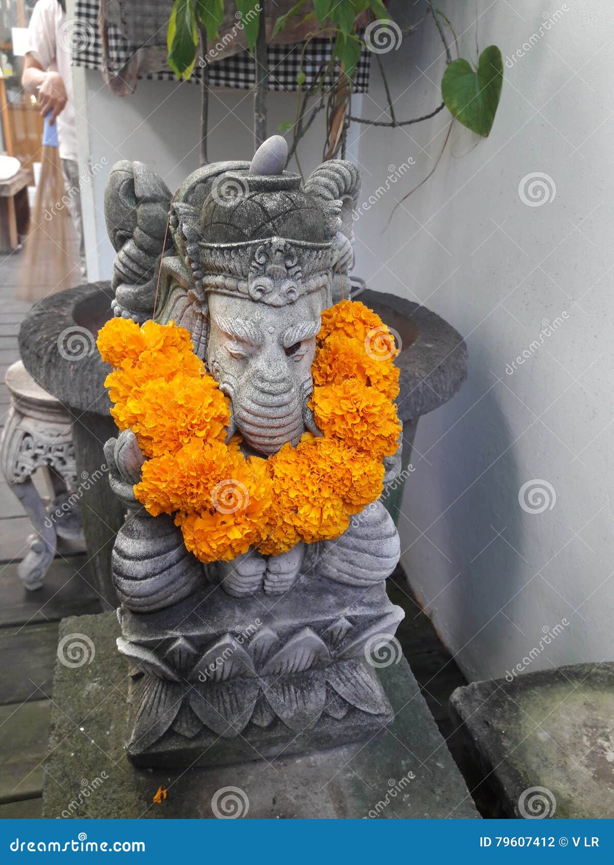 Monkey God stock photo. Image of monkey, bali, offering - 79607412