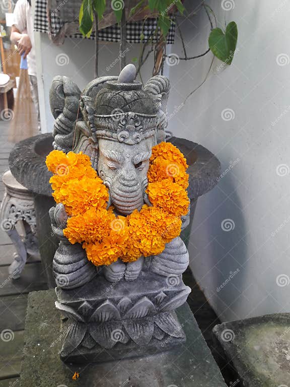 Monkey God stock photo. Image of monkey, bali, offering - 79607412