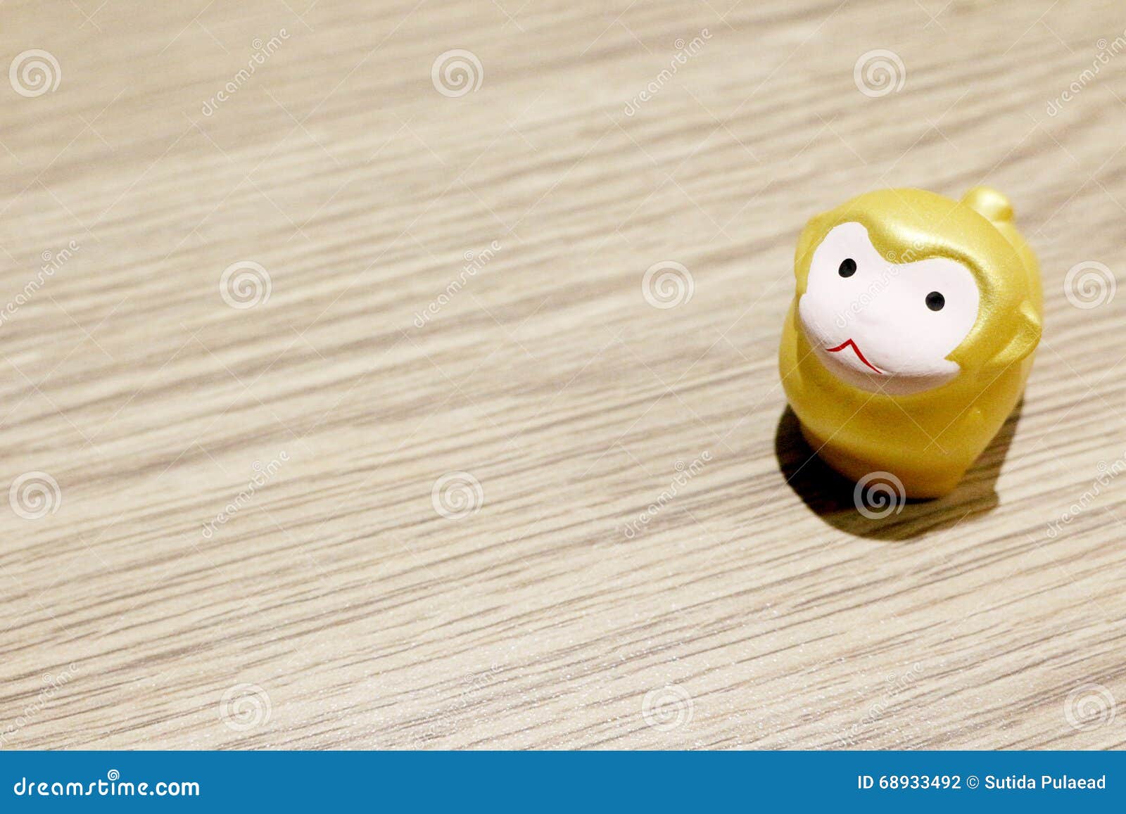 Monkey gold have a luck stock photo. Image of gold, everyday - 68933492