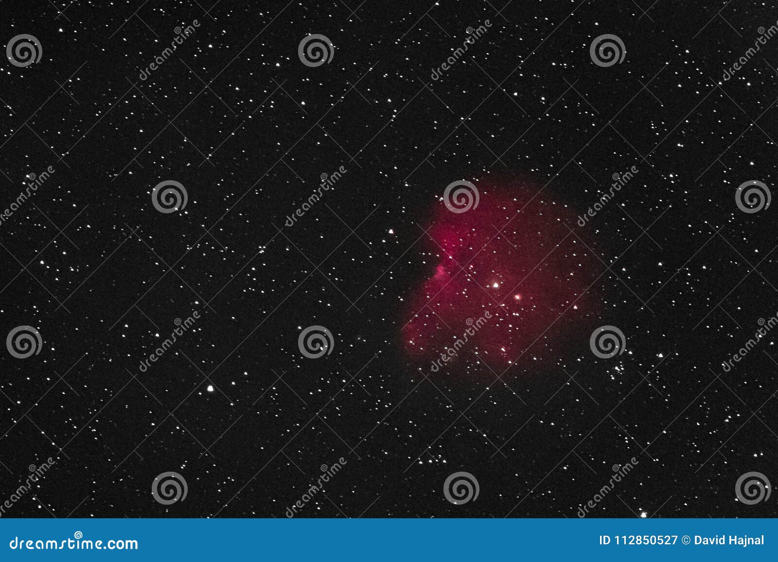 Monkey Head Nebula stock image. Image of milky, galactic - 112850527