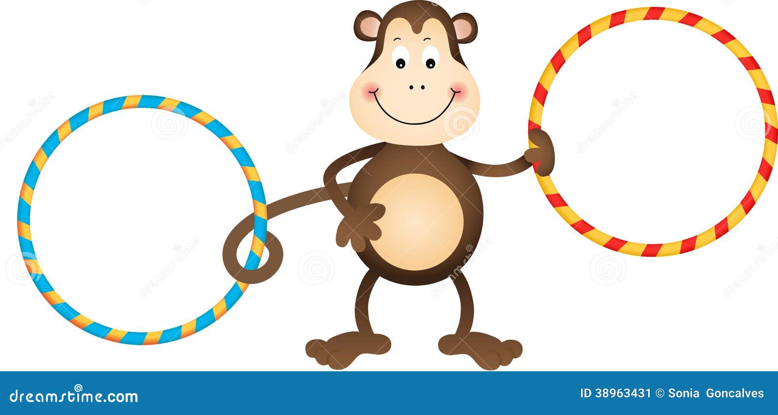 Hula Hoops Vector Illustration | CartoonDealer.com #6358854