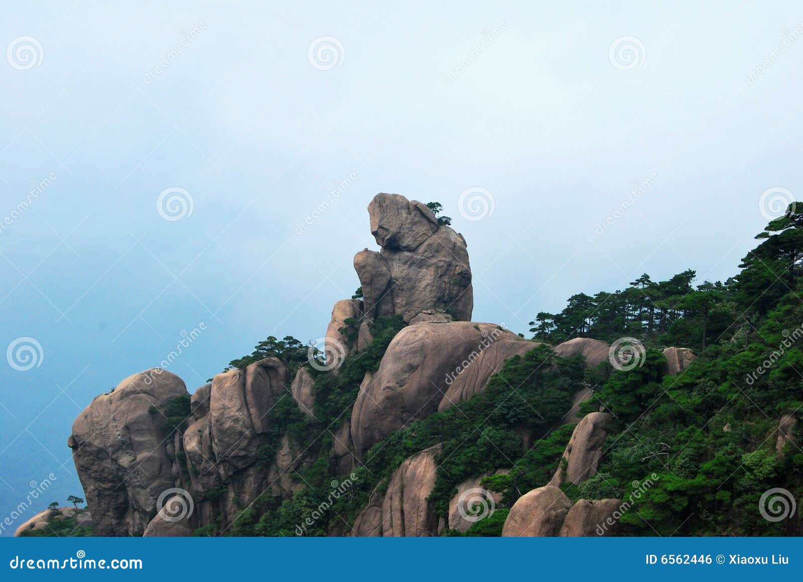 Monkey King Stone Stock Photo | CartoonDealer.com #6562446