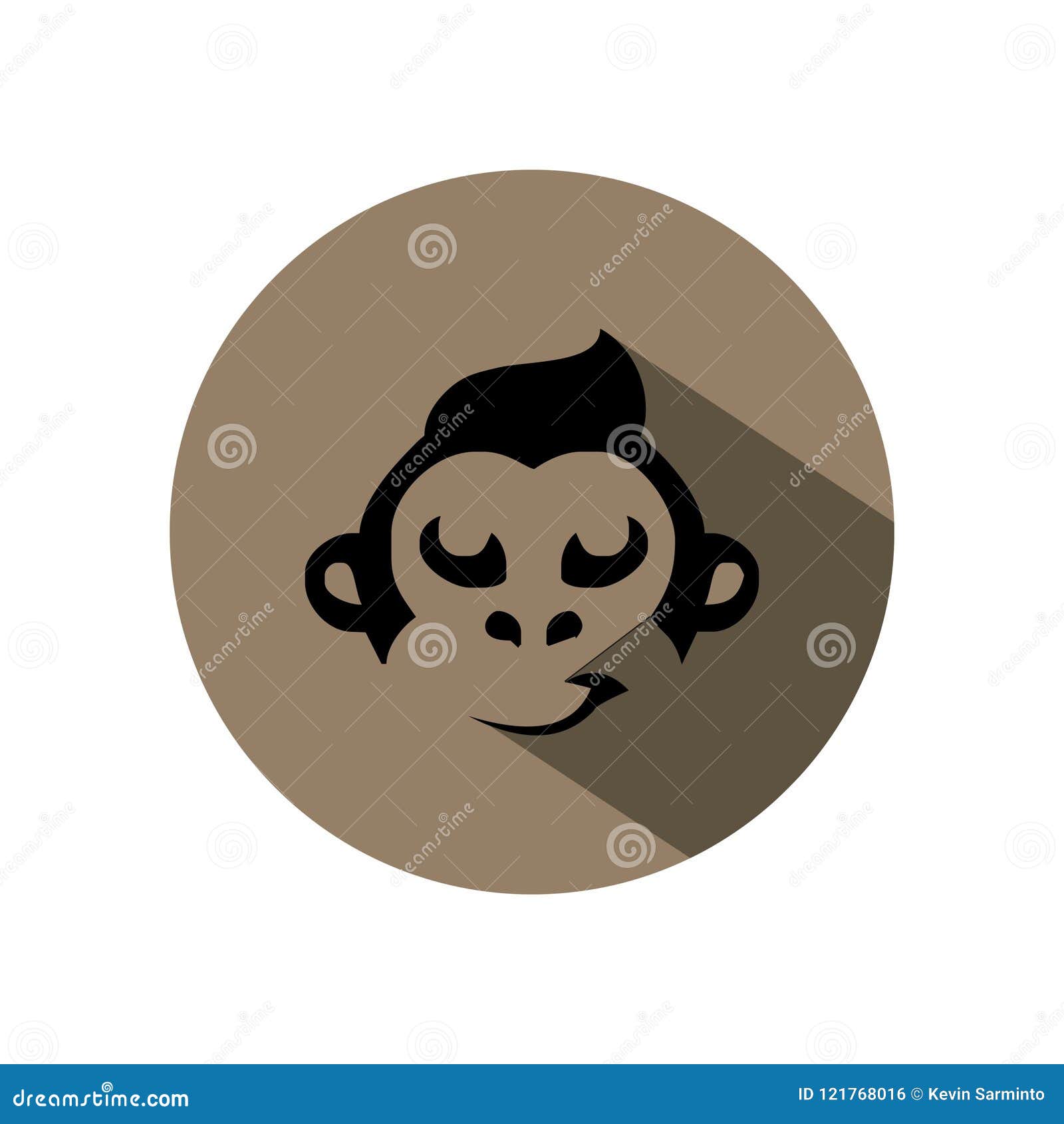 Monkey Logo Design Inspiration Stock Vector - Illustration of graphic ...