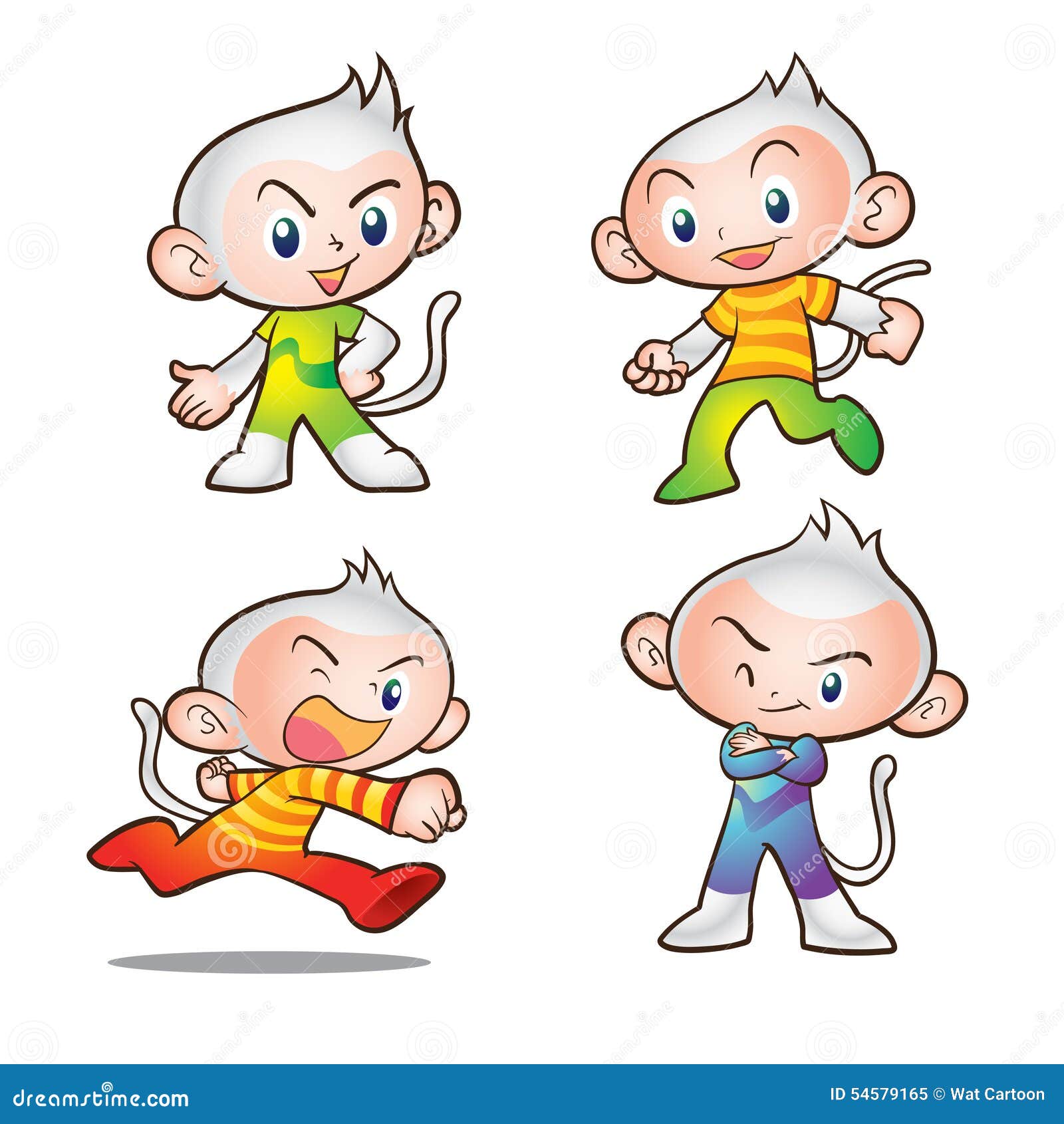 Monkey Mascot Logo Design Vector With Modern Illustration Concept Style ...