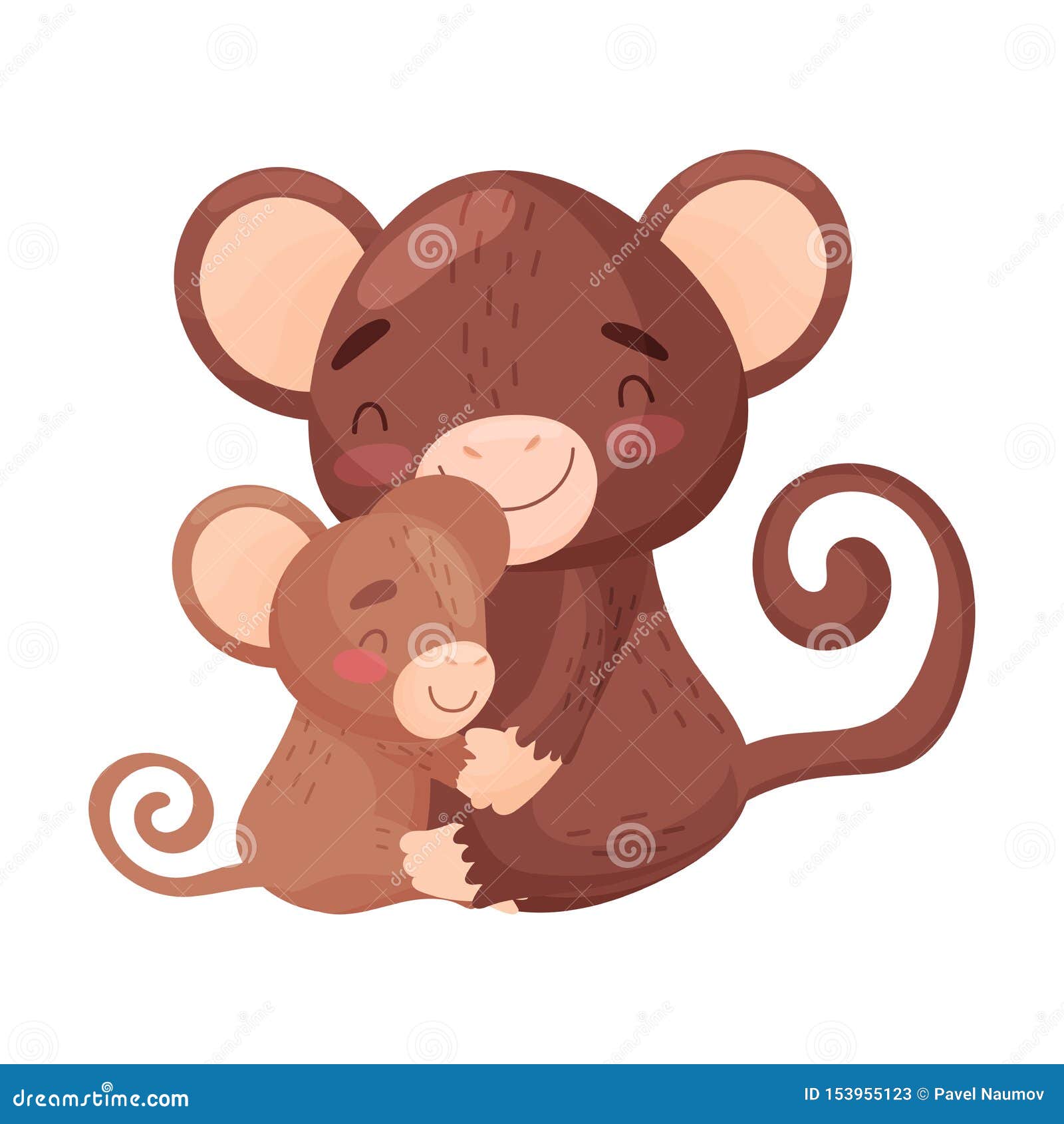 Monkey Mom Stock Illustrations – 112 Monkey Mom Stock Illustrations ...