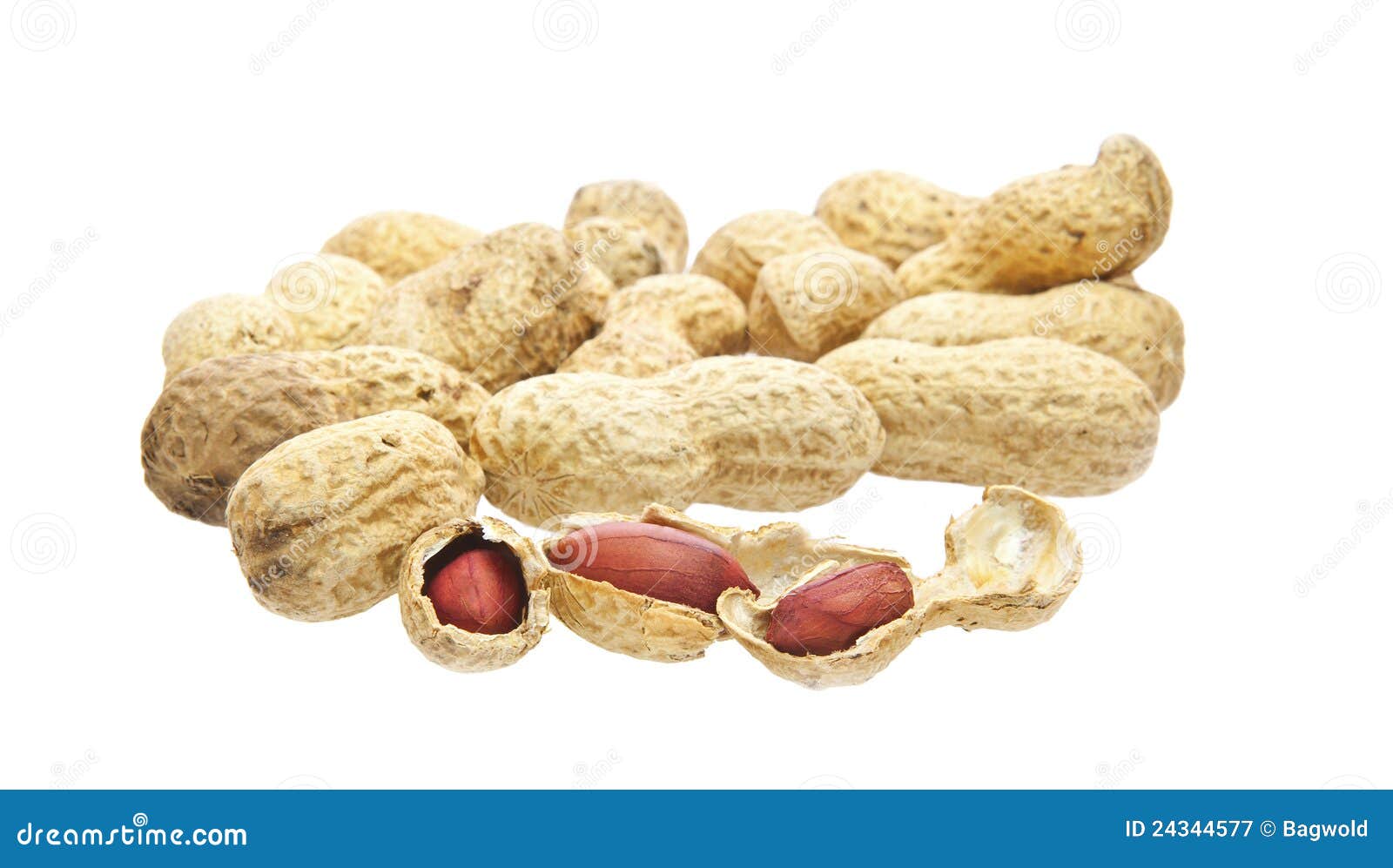 Monkey nuts (Peanuts) stock image. Image of open, organic - 24344577