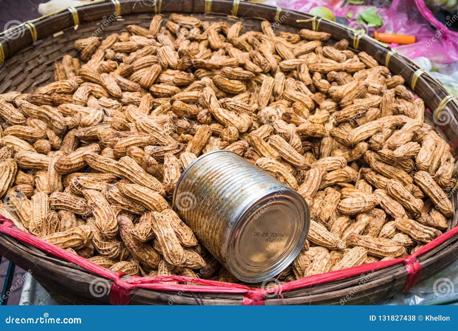 Monkey nuts in shells stock photo. Image of bangkok - 131827438