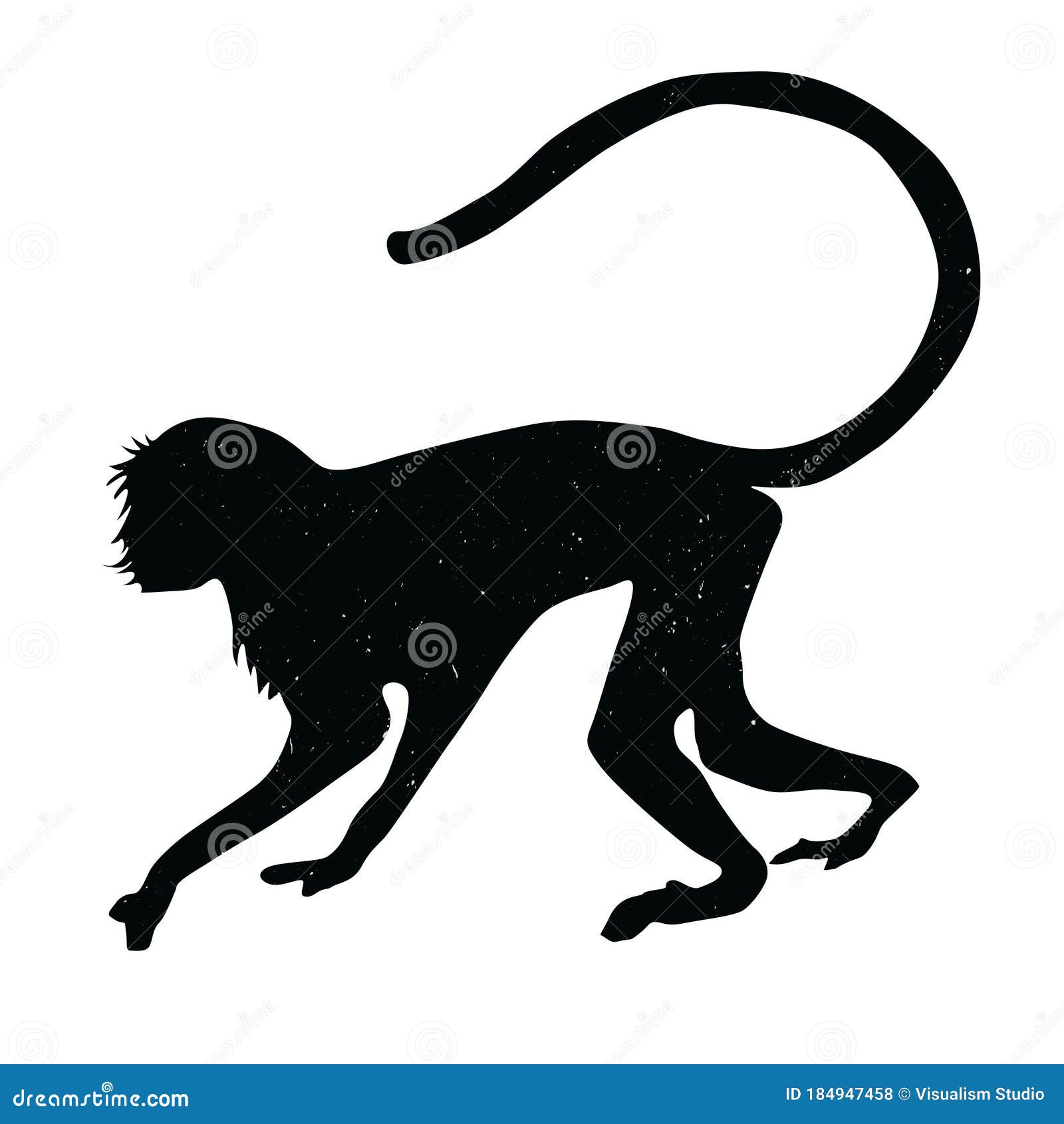 Monkey Shadow Stock Illustrations – 1,566 Monkey Shadow Stock ...