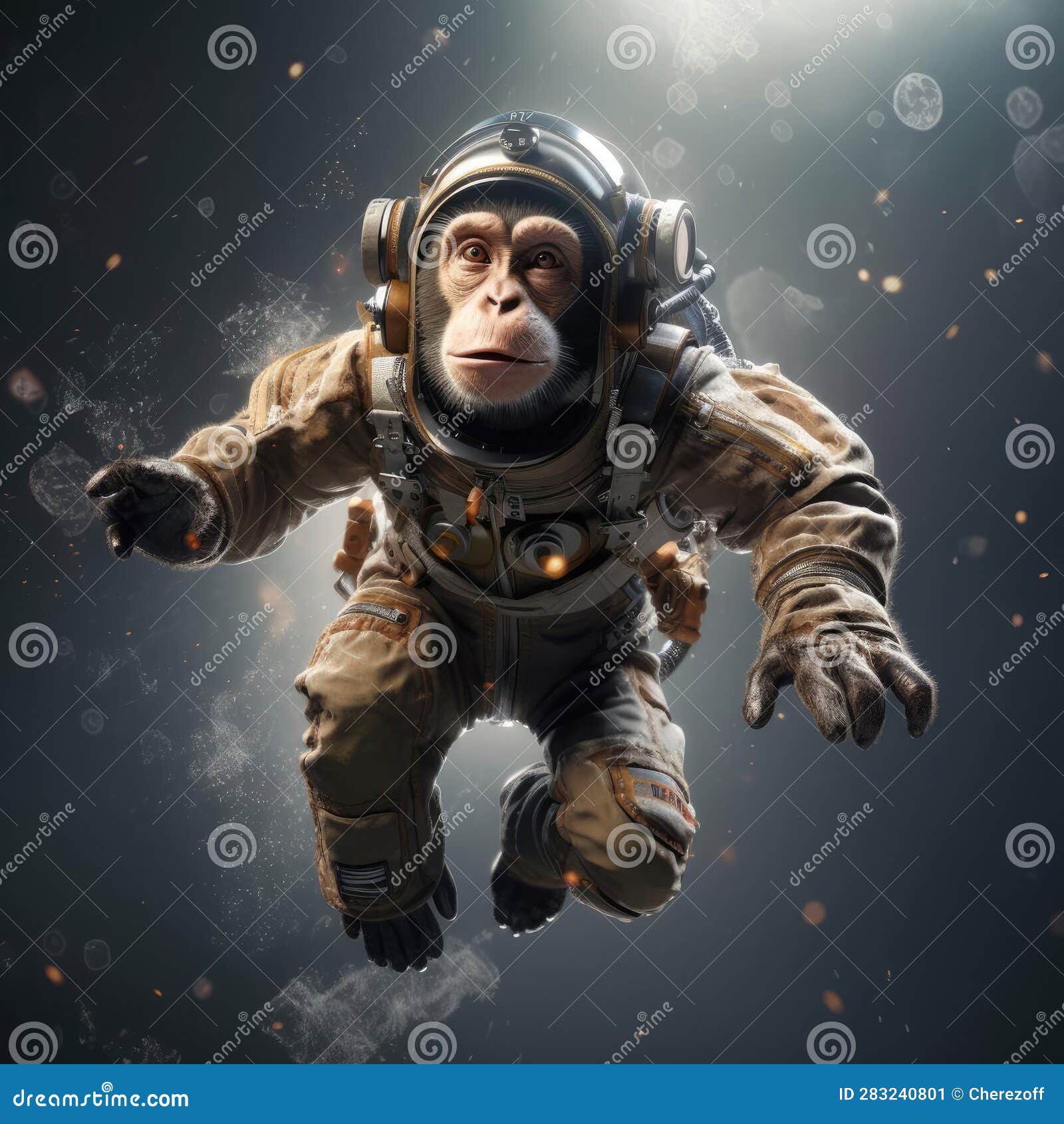 Monkey In Space Suit