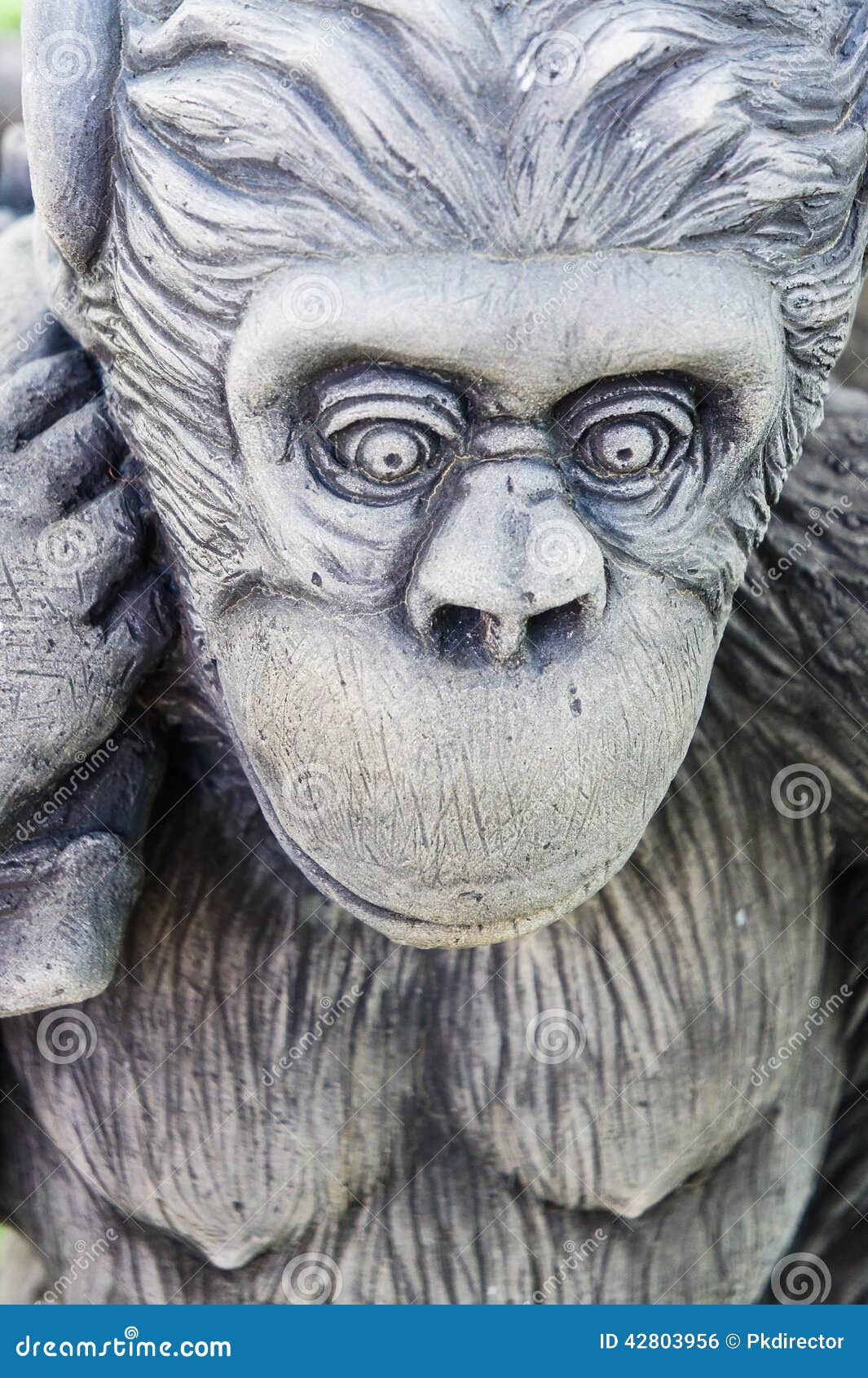 Monkey statue stock photo. Image of figure, religion - 42803956