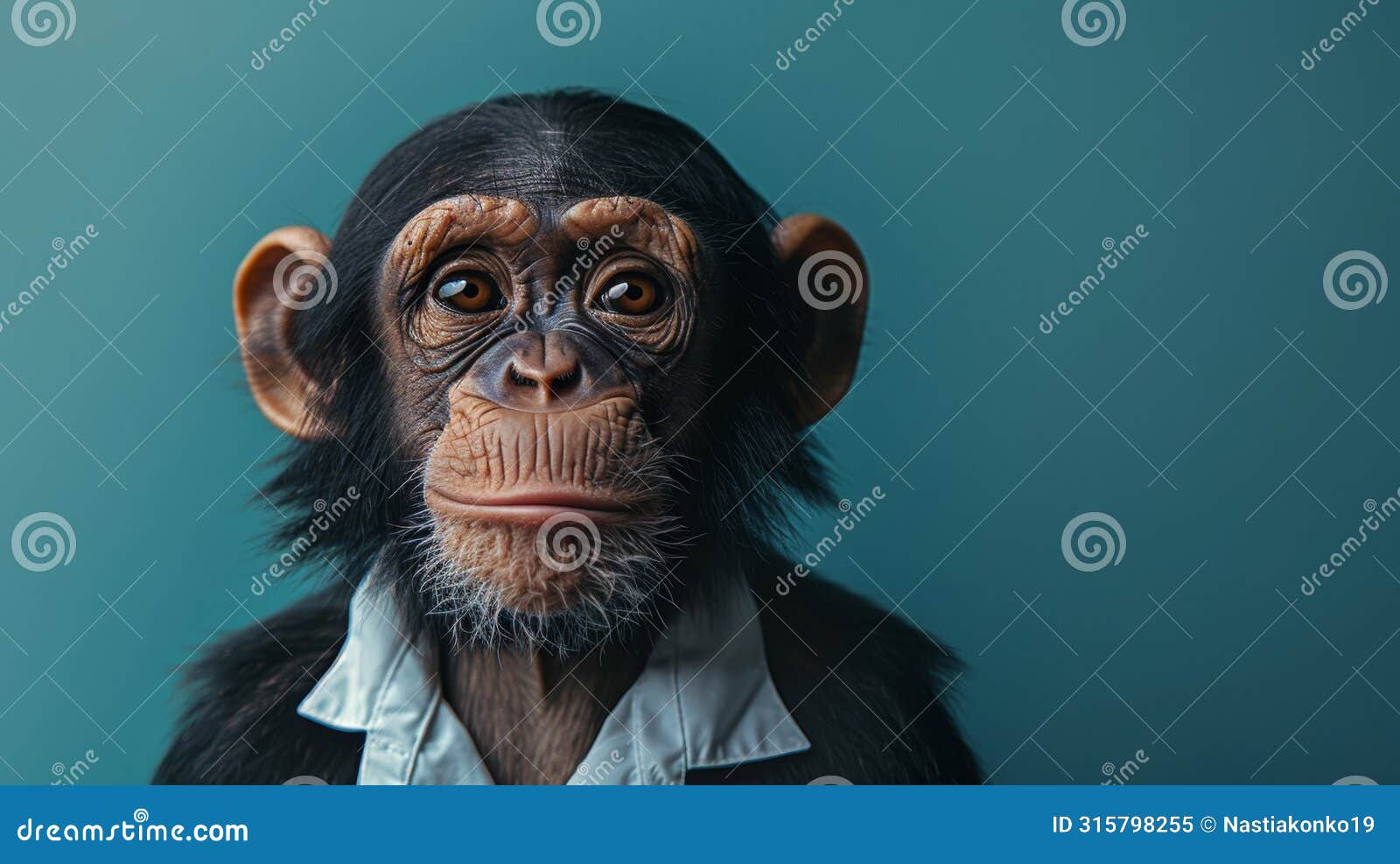 Monkey in a Suit stock image. Image of quirky, confident - 315798255