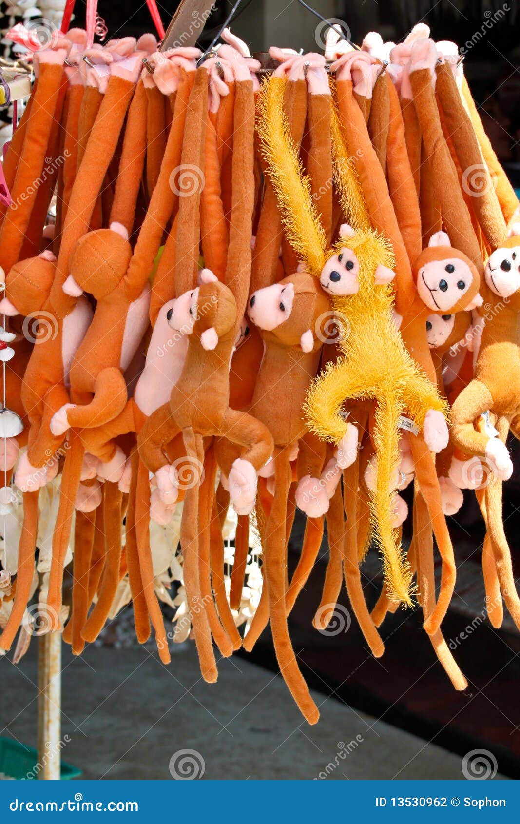 Monkey Toy stock photo. Image of rope, baby, creature - 13530962