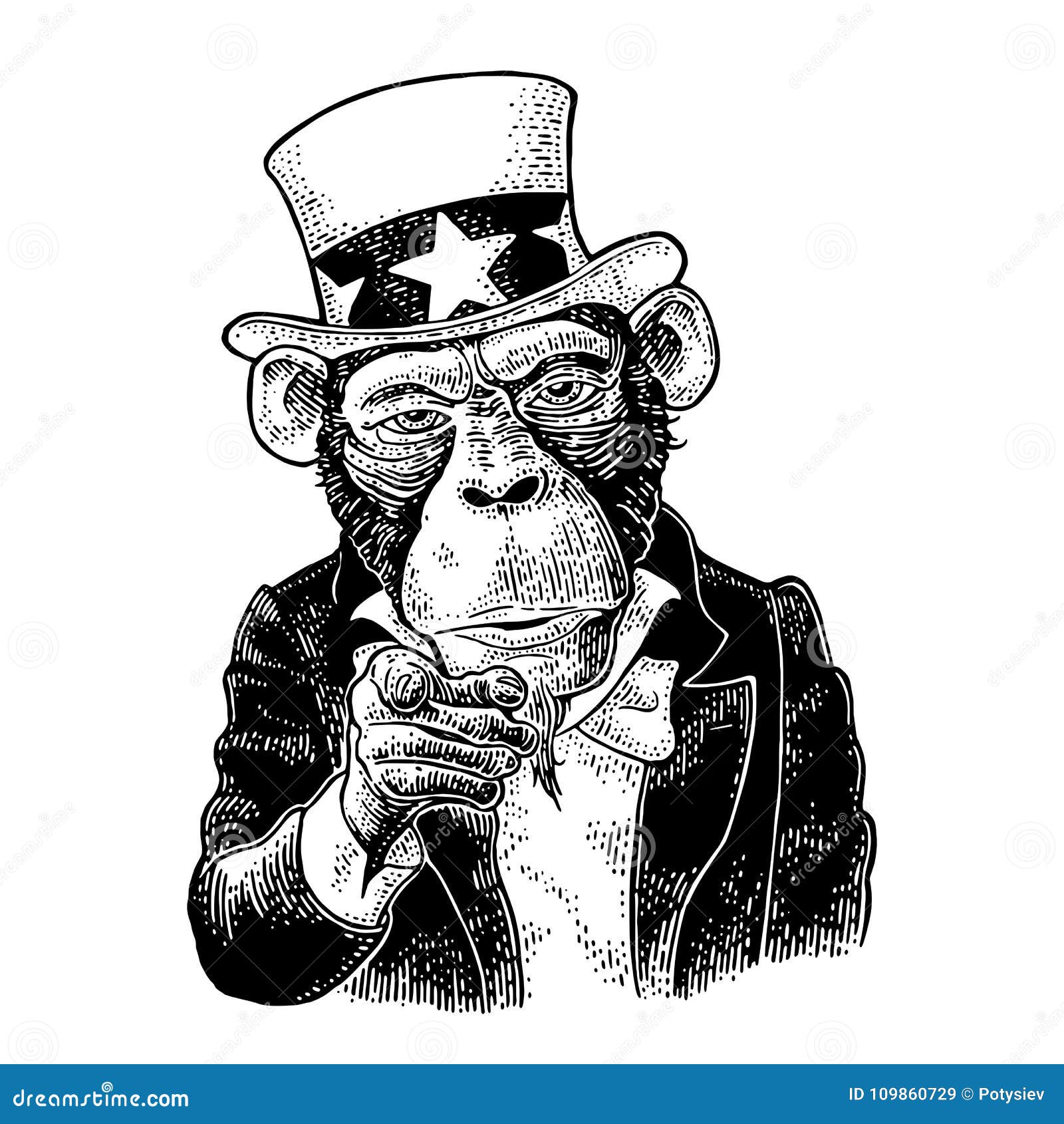 Uncle Sam Vintage War Propaganda Iconic Recruitment Poster Image ...